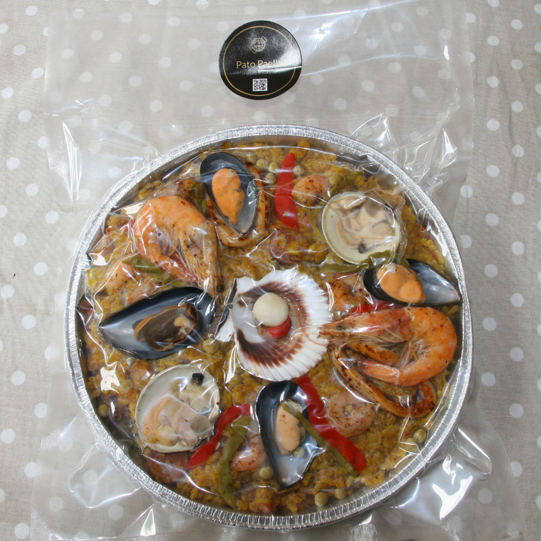 Paella Mixta 3-4 Porciones Congelada – Pato Paella